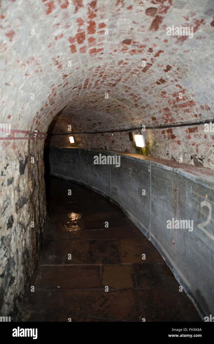 Jail gaol underground tunnel hi-res stock photography and images - Alamy