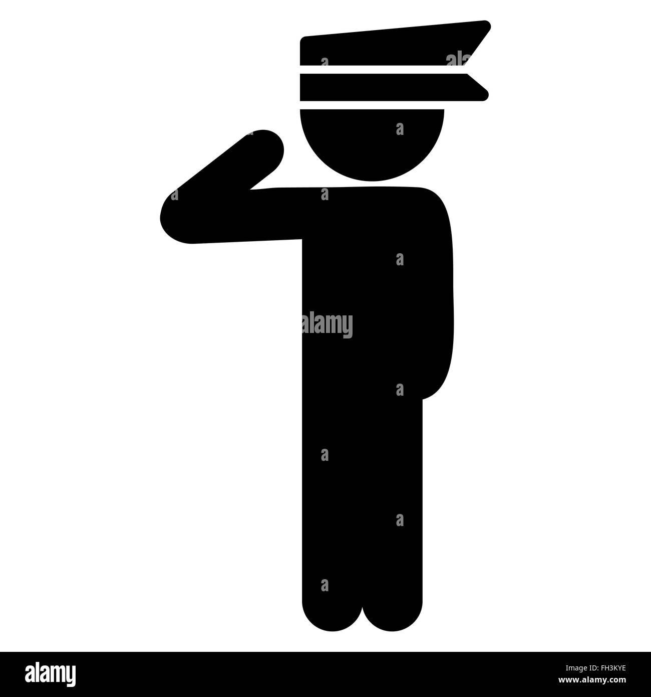 Male Person Officer Icon Stock Photo - Alamy