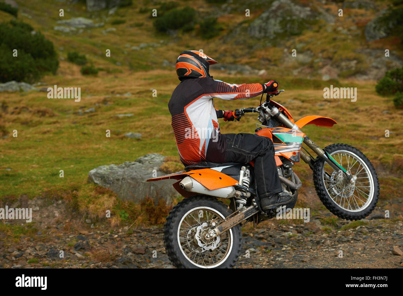 Moto trail hi-res stock photography and images - Alamy