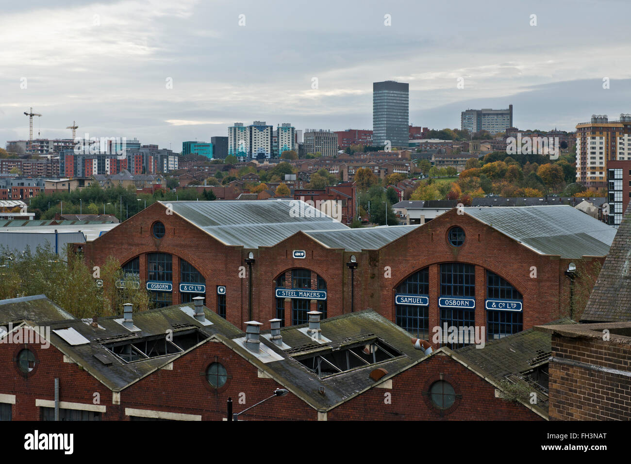 Derelict Samuel Osborn & Company Rutland Steel Works, Neepsend ...
