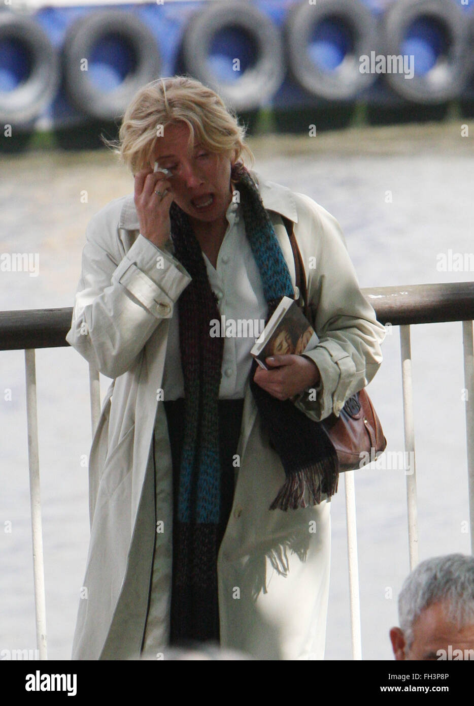 Emma Thompson, Dustin Hoffman, filming Last Chance Harvey London ...