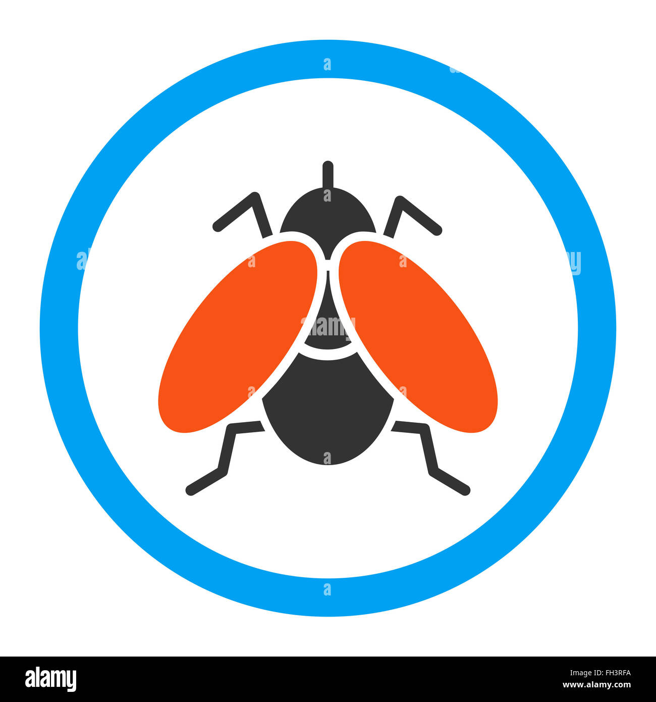 Fly wing glyph icon Cut Out Stock Images & Pictures - Alamy