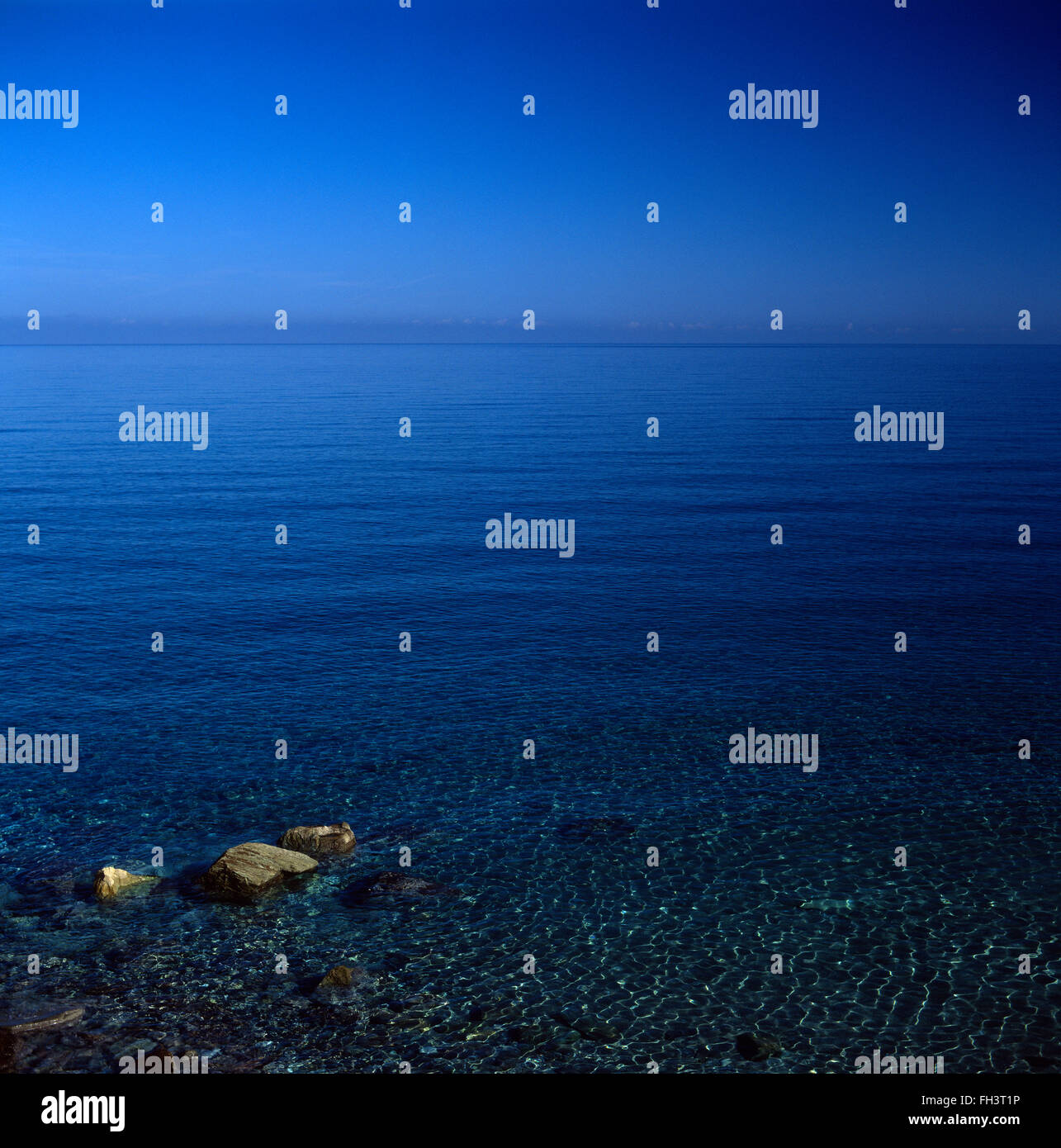 Sea of Crete Stock Photo - Alamy