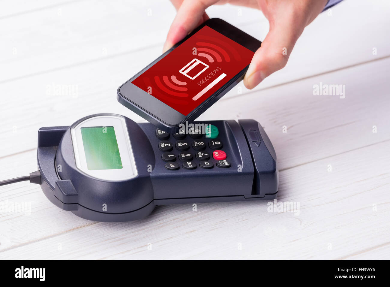 Composite image of processing screen Stock Photo - Alamy