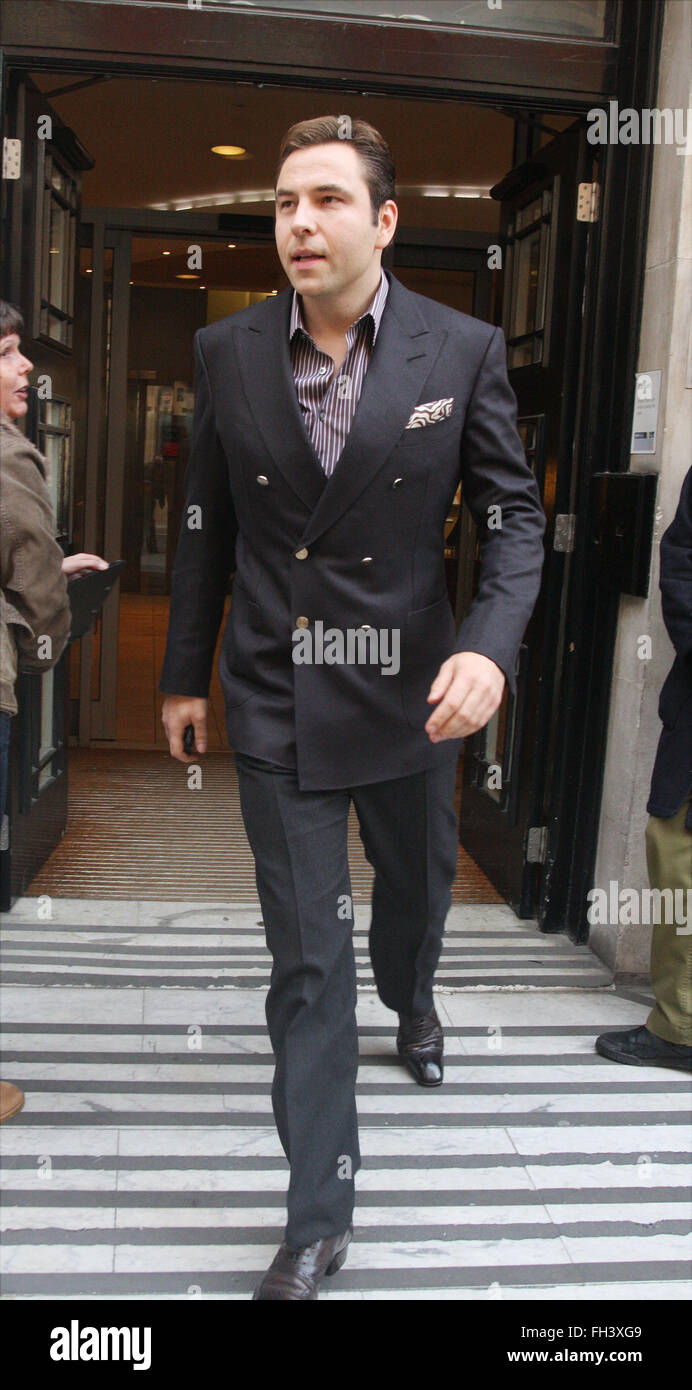 David Walliams Leaving BBC (credit image © Jack Ludlam Stock Photo - Alamy