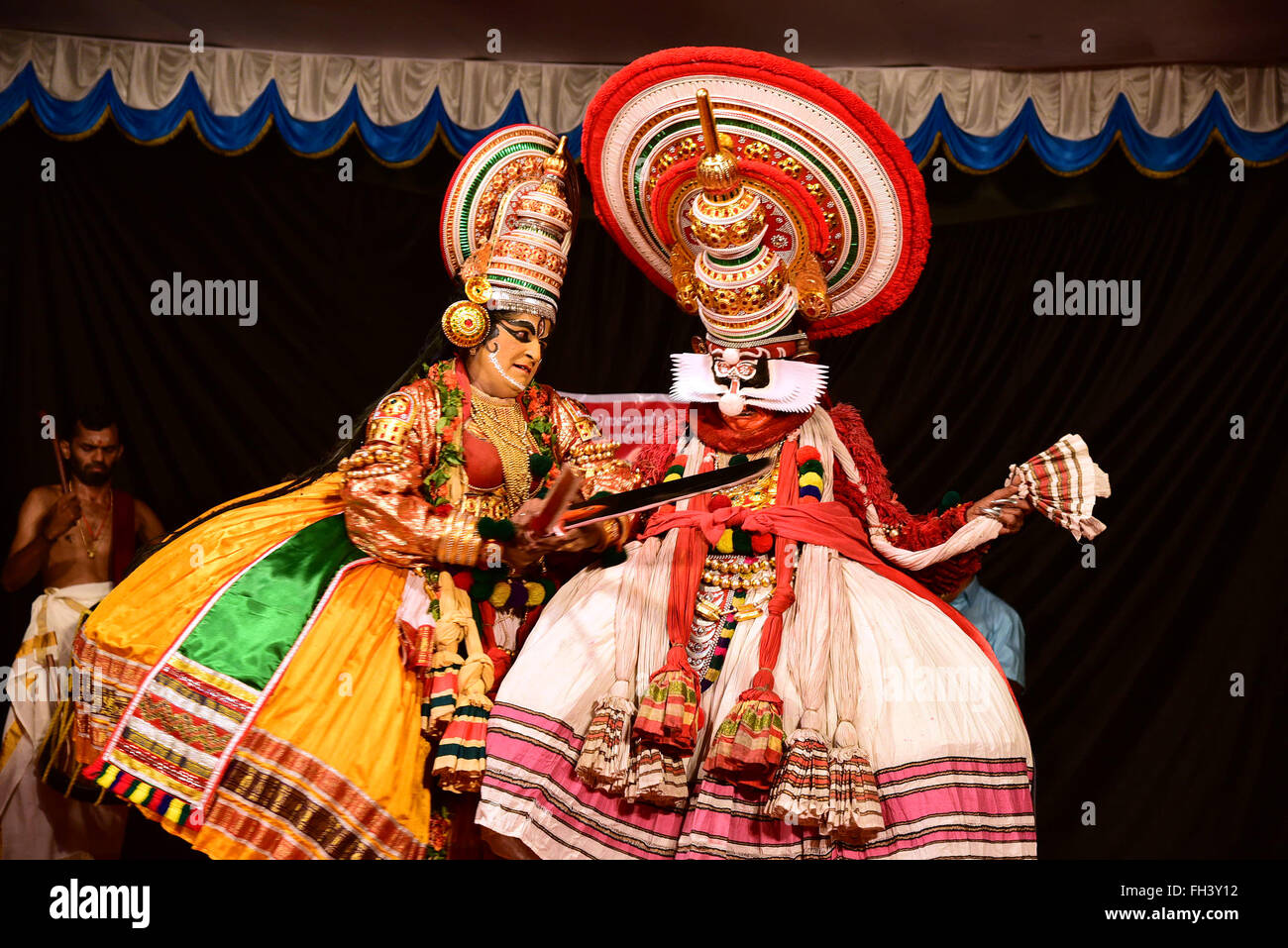 Kathakali is a stylized classical Indian dance-drama noted for the ...