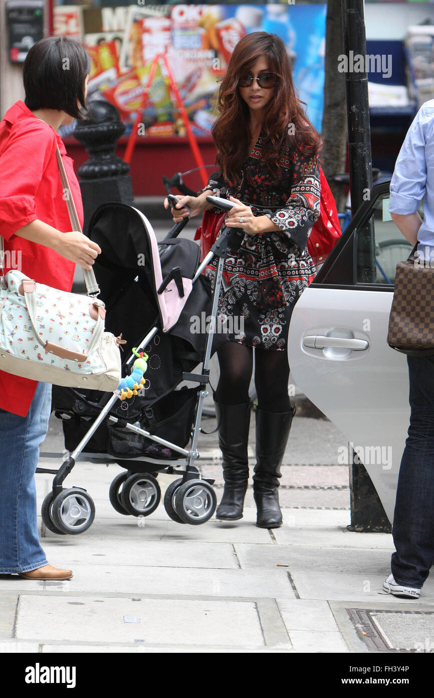 Myleene Klass and Baby London (credit image © Jack Ludlam Stock Photo ...