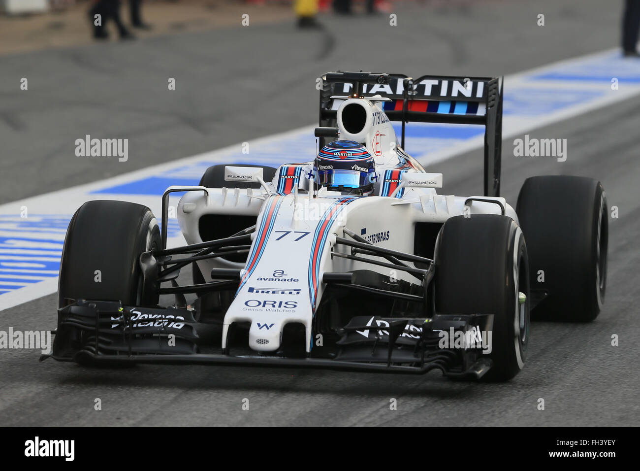 Circuit de Catalunya, Barcelona, Spain. 22nd Feb, 2016. Spring F1 ...