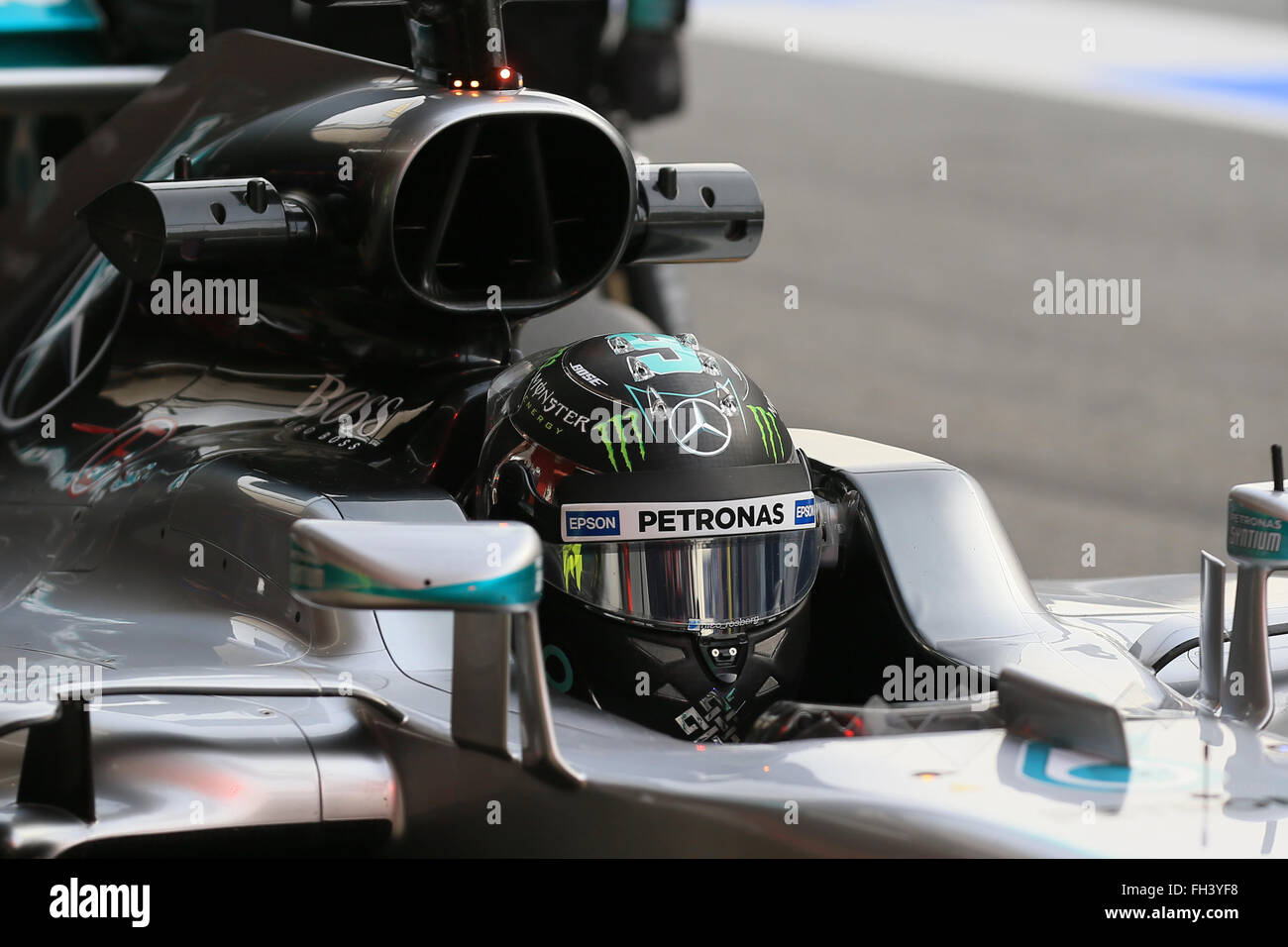Circuit de Catalunya, Barcelona, Spain. 22nd Feb, 2016. Spring F1 ...