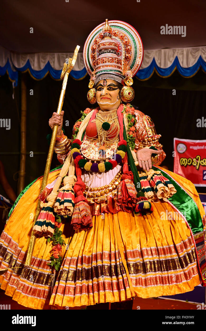 Kathakali is a stylized classical Indian dance-drama noted for the ...