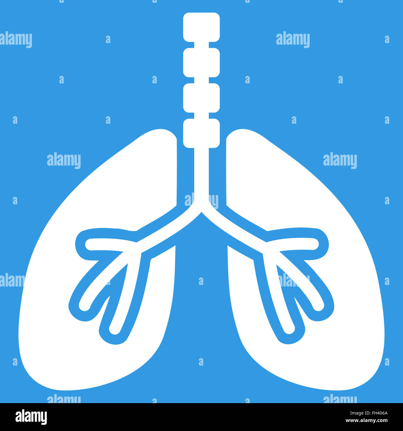 Breathe System Icon Stock Photo - Alamy