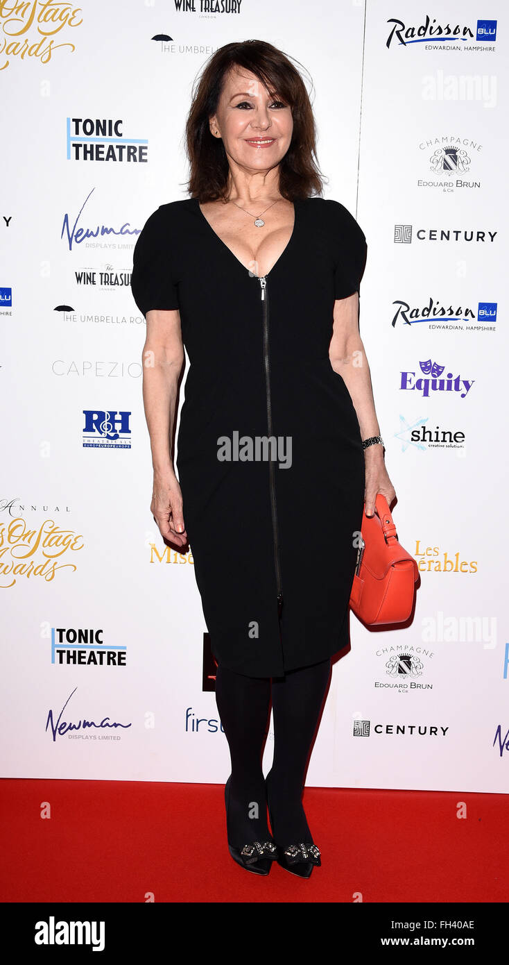 London.UK Arlene Phillips at the Whatsonstage Theatre Awards at the ...