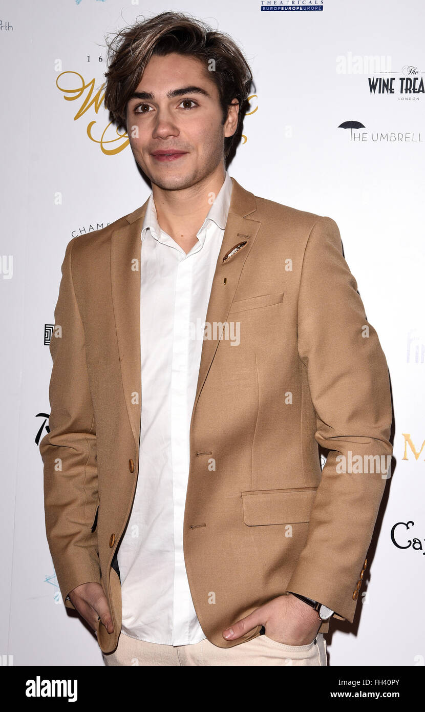 London.UK George Shelly at the Whatsonstage Theatre Awards at the ...