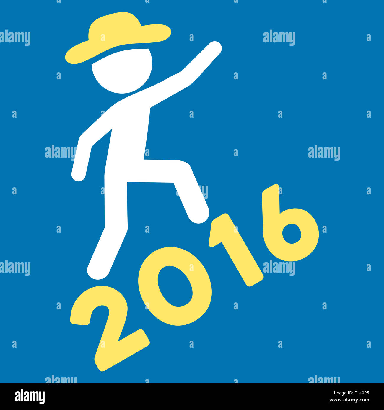 Human Climbing 2016 Icon Stock Photo - Alamy