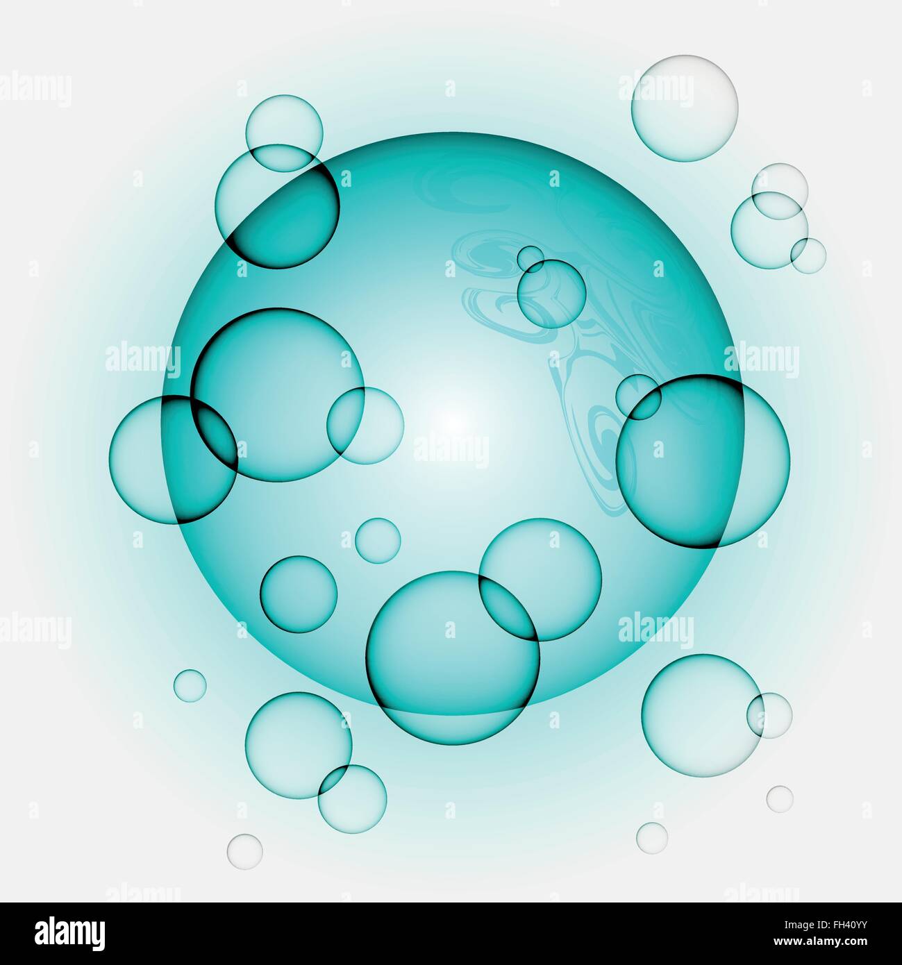 Transparent vector bubbles Stock Vector Image & Art - Alamy