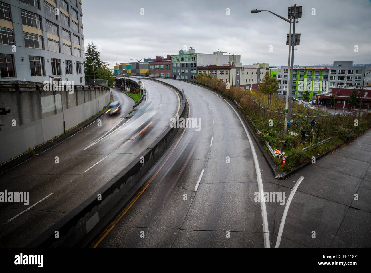 Seattle streets hi-res stock photography and images - Alamy