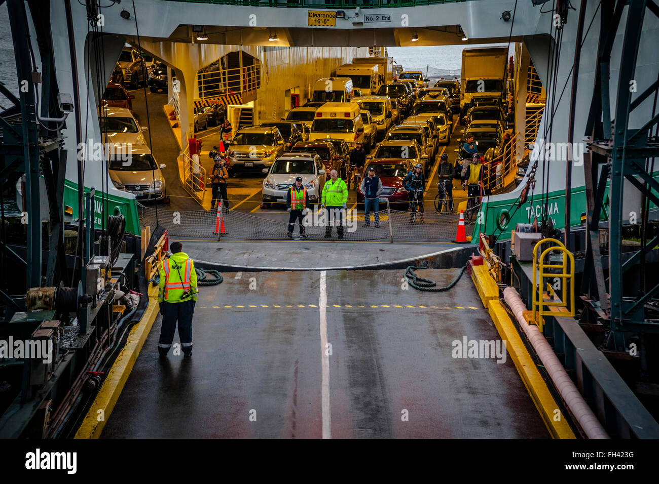 Seattle ferry terminal, Washington State Stock Photo - Alamy