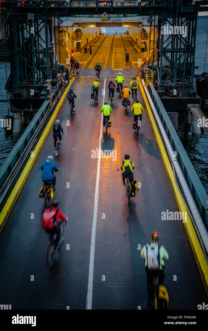 Seattle ferry terminal, Washington State Stock Photo - Alamy