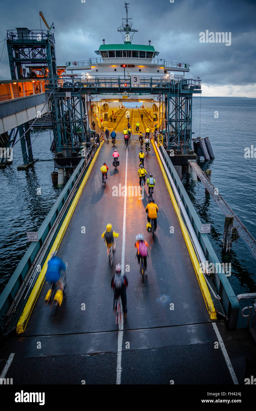 Seattle ferry terminal, Washington State Stock Photo - Alamy