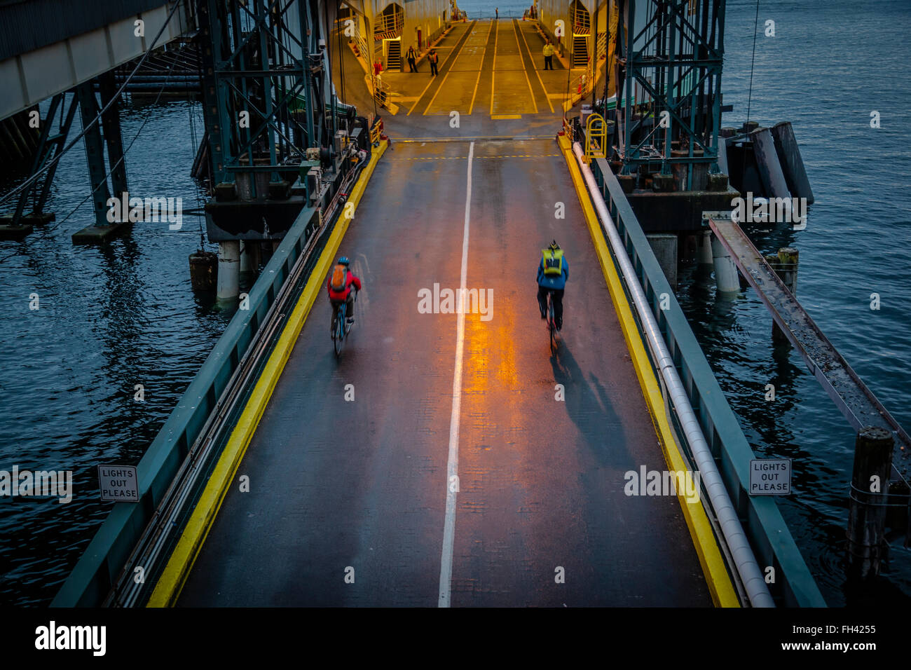 Seattle ferry terminal, Washington State Stock Photo - Alamy