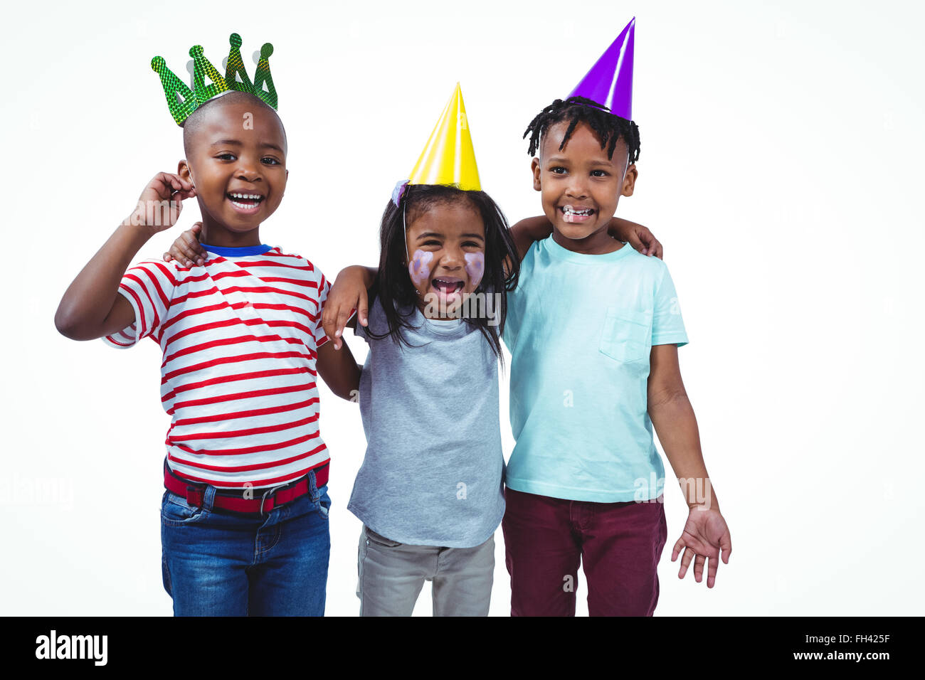 Kids having fun dancing at party hi-res stock photography and images ...