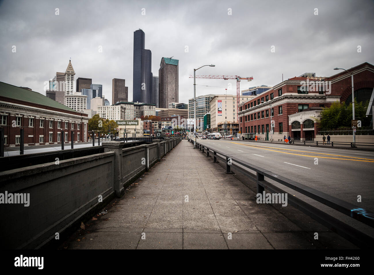 Seattle King Street Station during fall Stock Photo - Alamy