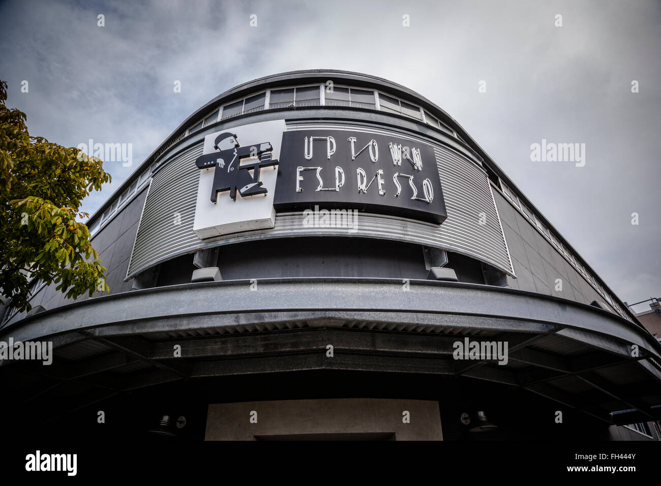 Seattle coffee shop not starbucks hi-res stock photography and images ...