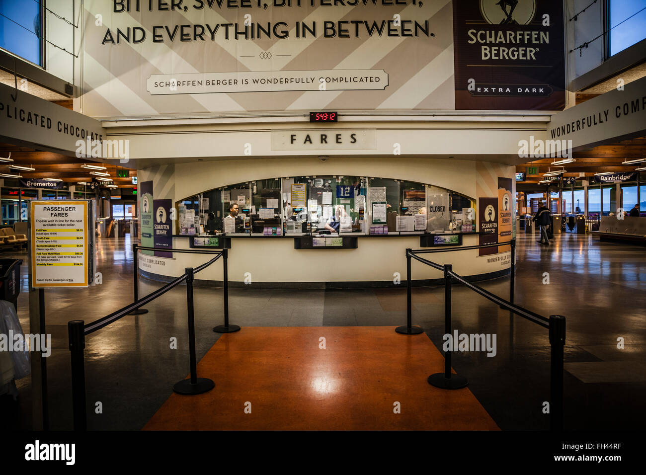 Ferry center ticket office hi-res stock photography and images - Alamy