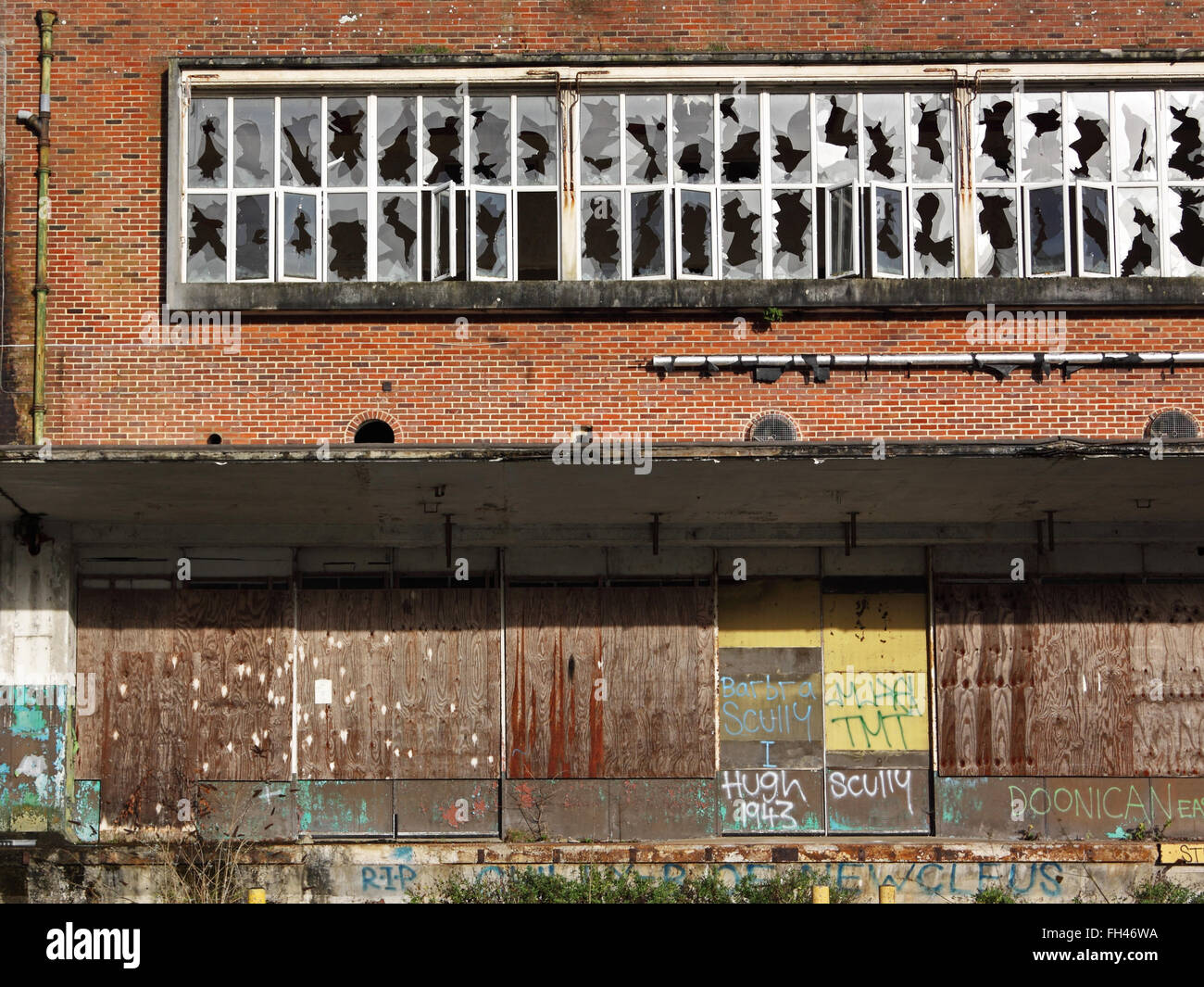 Disused Industrial Building High Resolution Stock Photography and ...