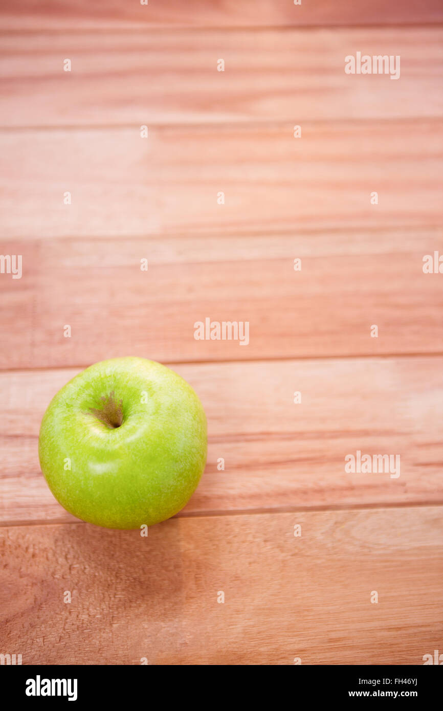 Close up view of an green apple Stock Photo - Alamy