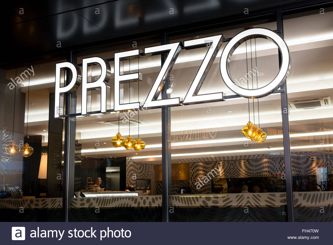Prezzo Restaurant Stock Photos & Prezzo Restaurant Stock Images - Alamy