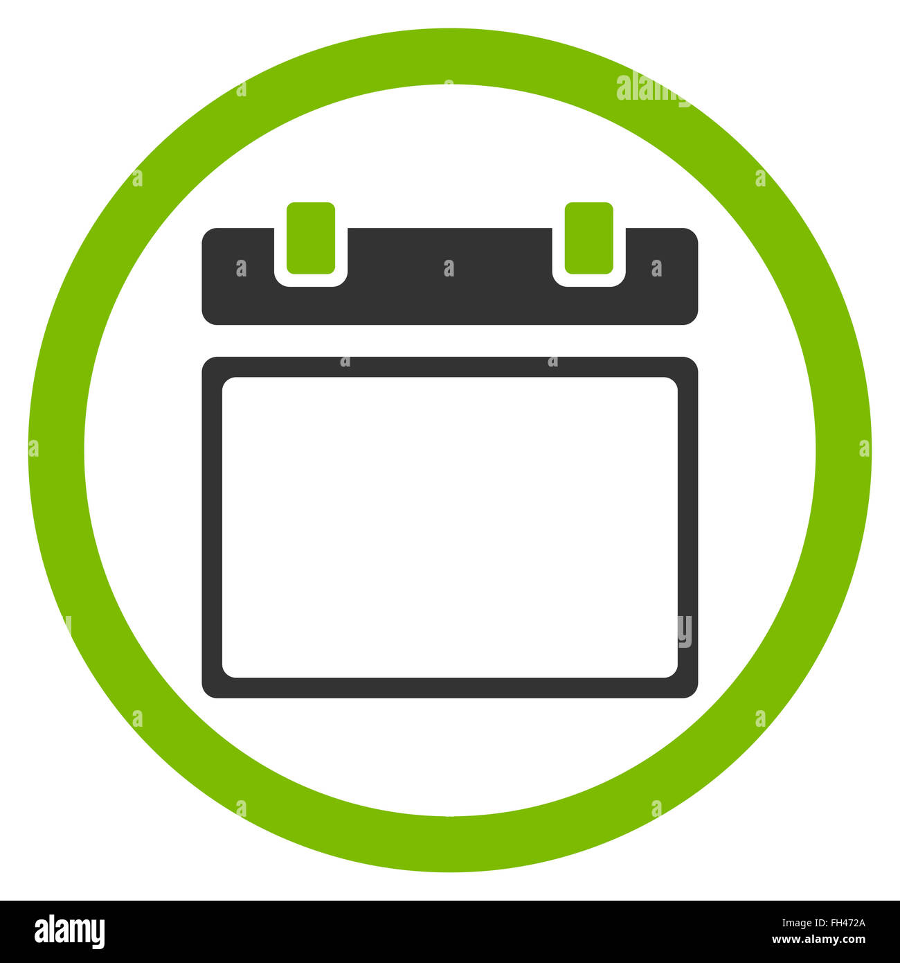 Empty Plan Date Icon Stock Photo - Alamy