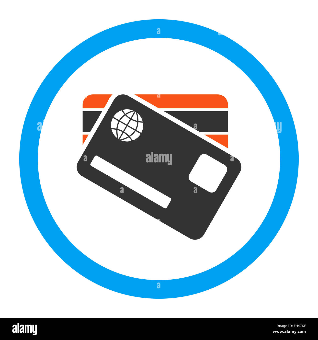 Banking Cards Icon Stock Photo - Alamy