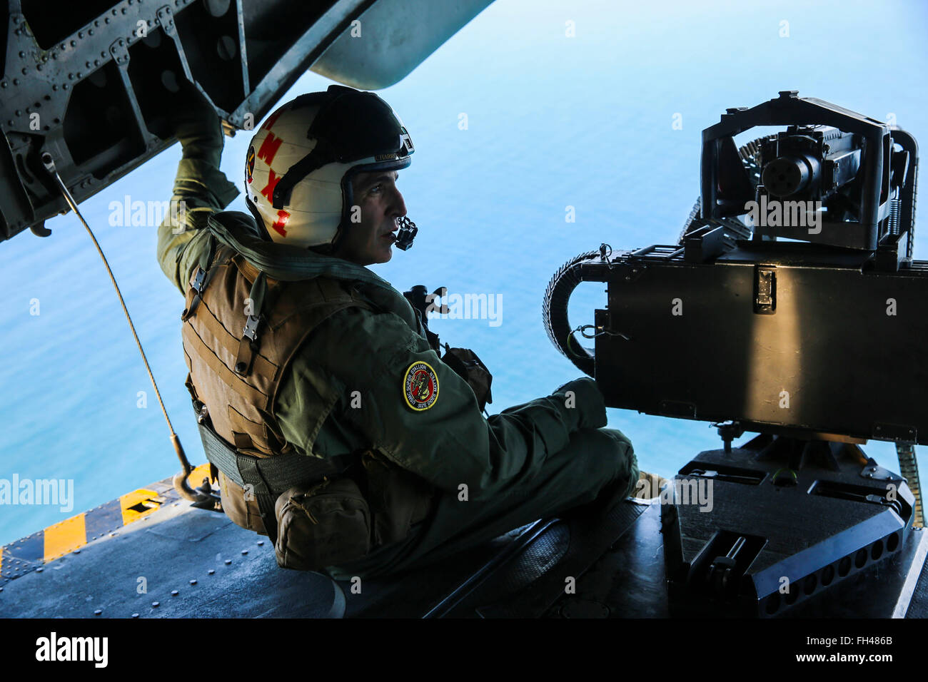 Sgt. Maj. Richard Charron, sergeant major of Marine Corps Air Station ...