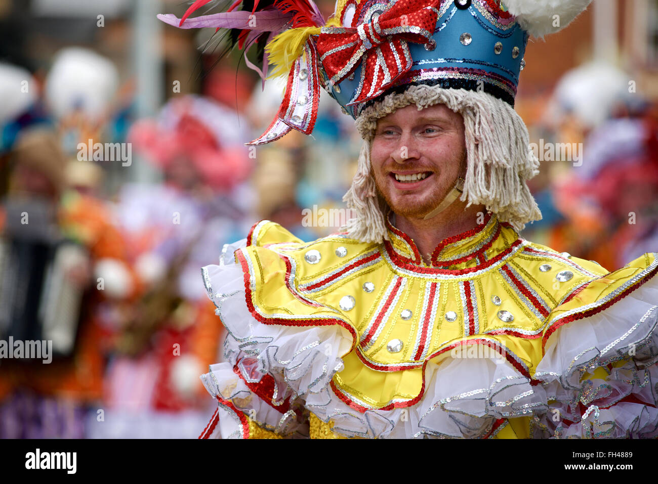 2nd annual Mummers' Mardi Gras parade brings many to Manayunk to see ...