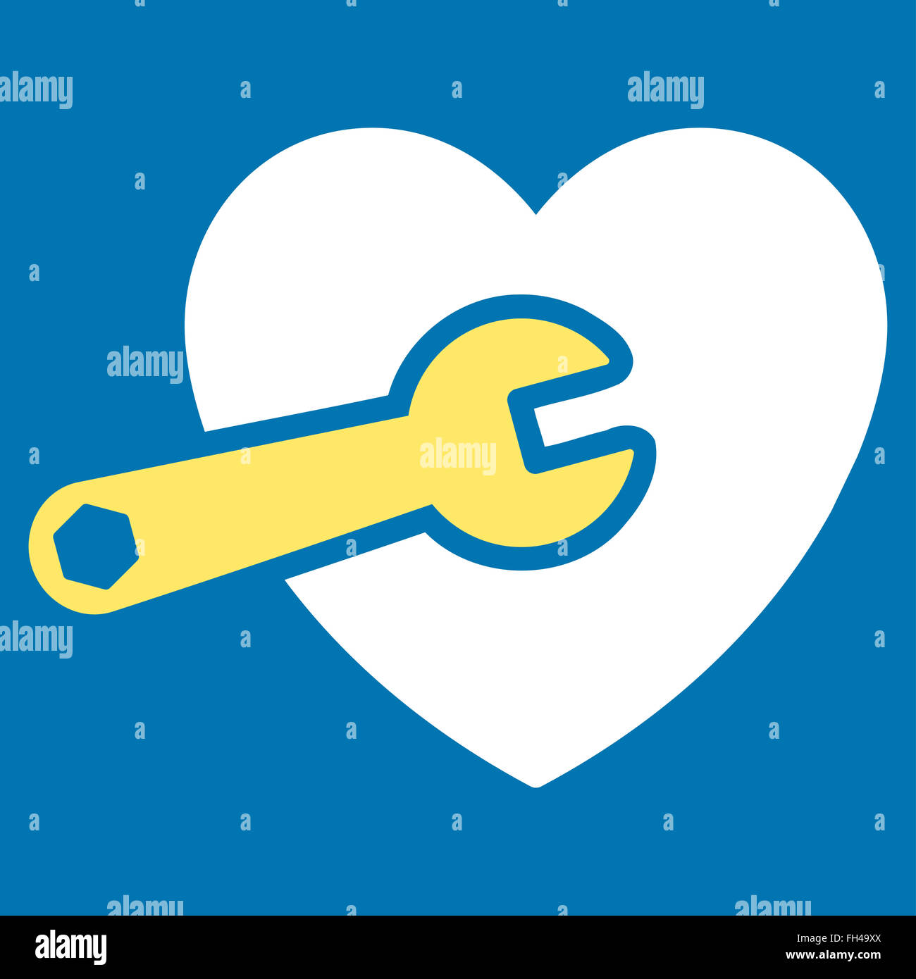 Heart Surgery Icon Stock Photo - Alamy