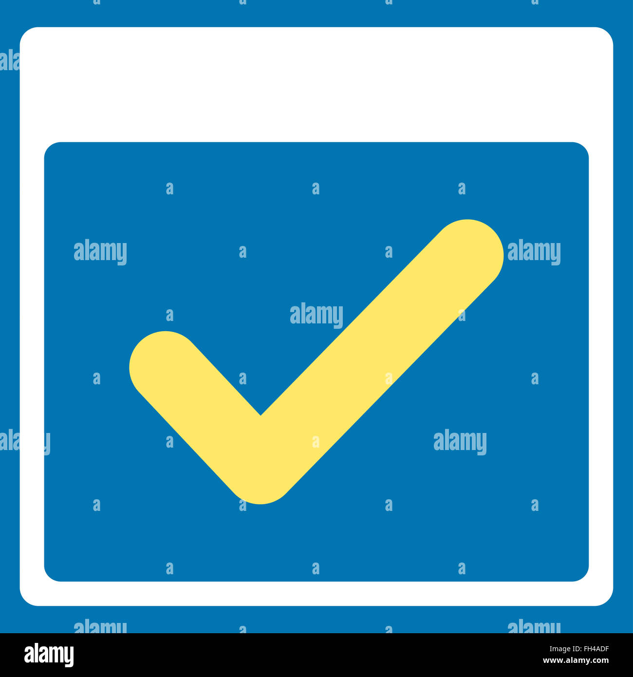Valid Day Icon Stock Photo - Alamy