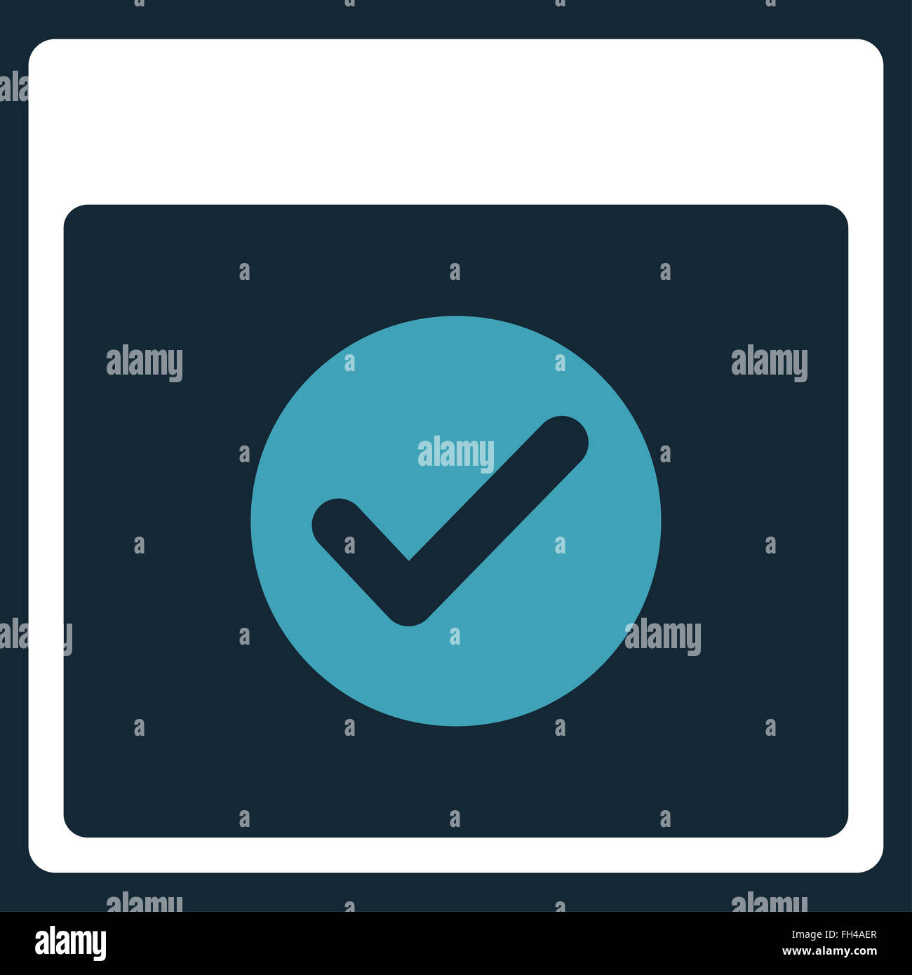 Ok Day Icon Stock Photo - Alamy