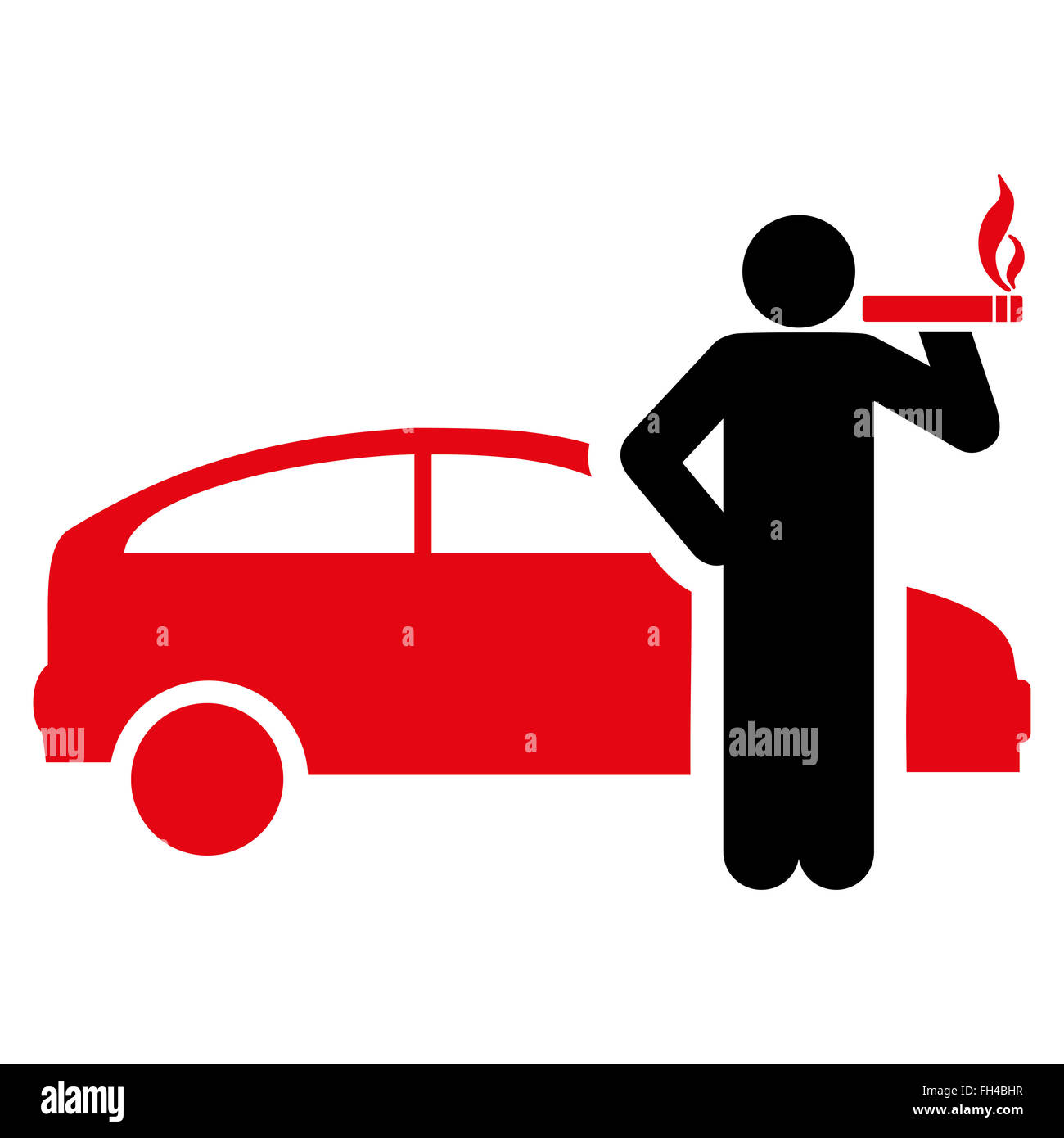 Cab driver with cigar by taxi hi-res stock photography and images - Alamy