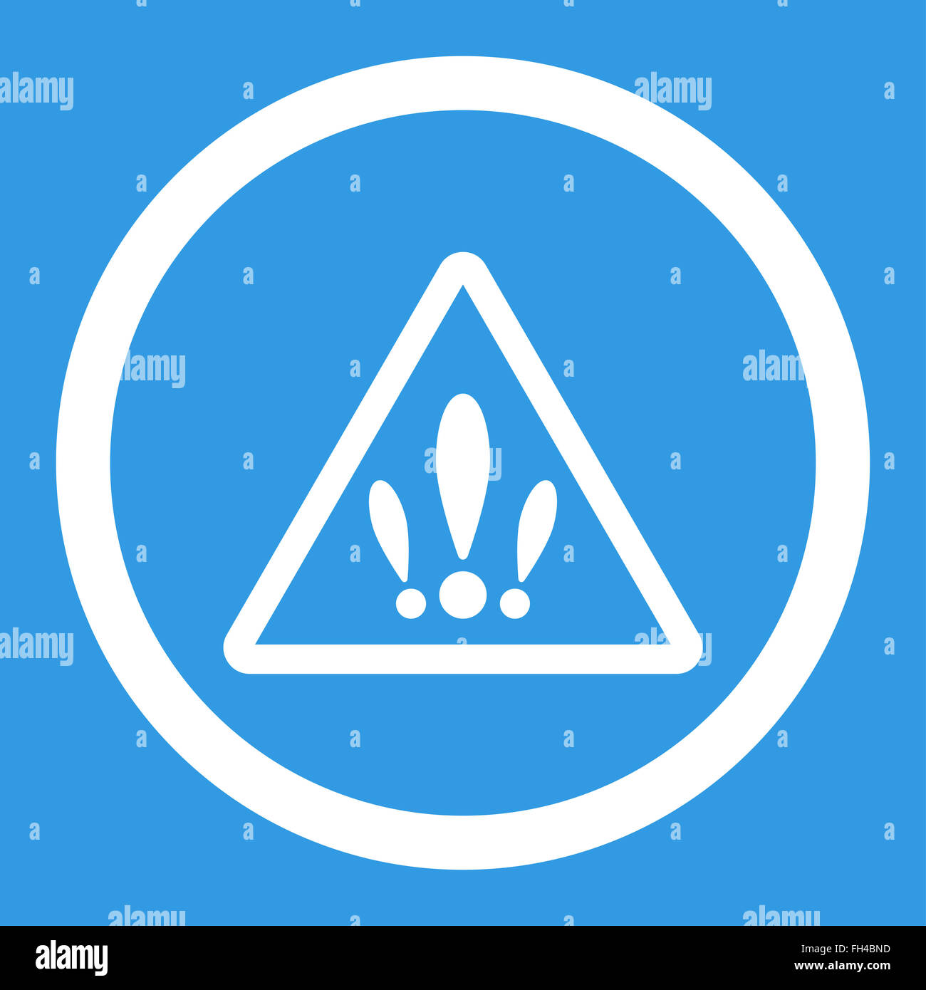 Multiple Problems Rounded Vector Icon Stock Photo - Alamy