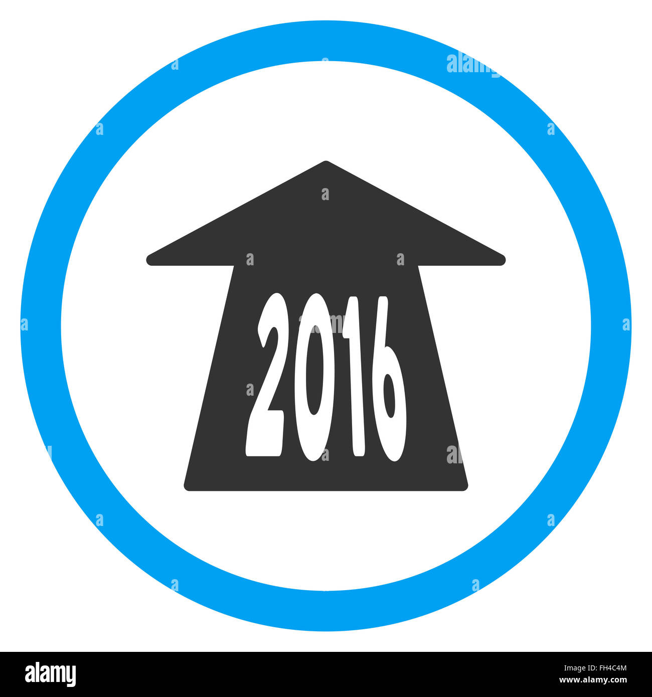 2016 Future Road Icon Stock Photo - Alamy