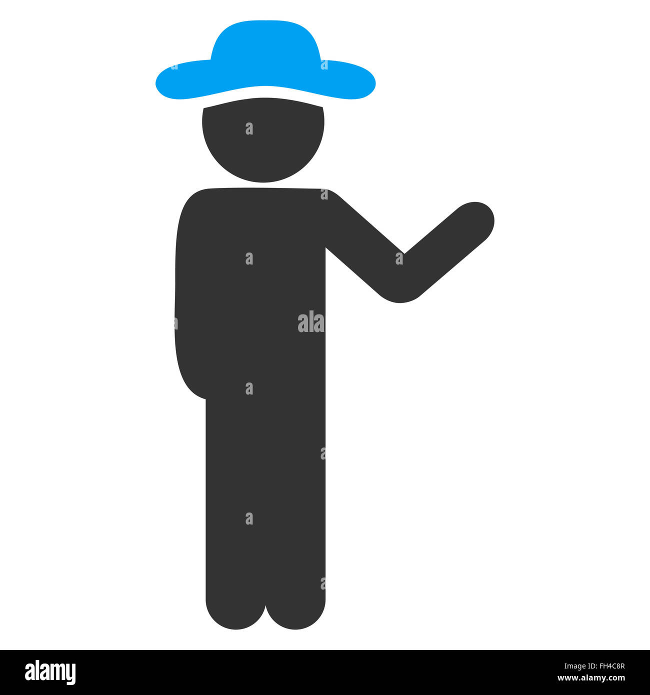 Talking Fellow Icon Stock Photo - Alamy