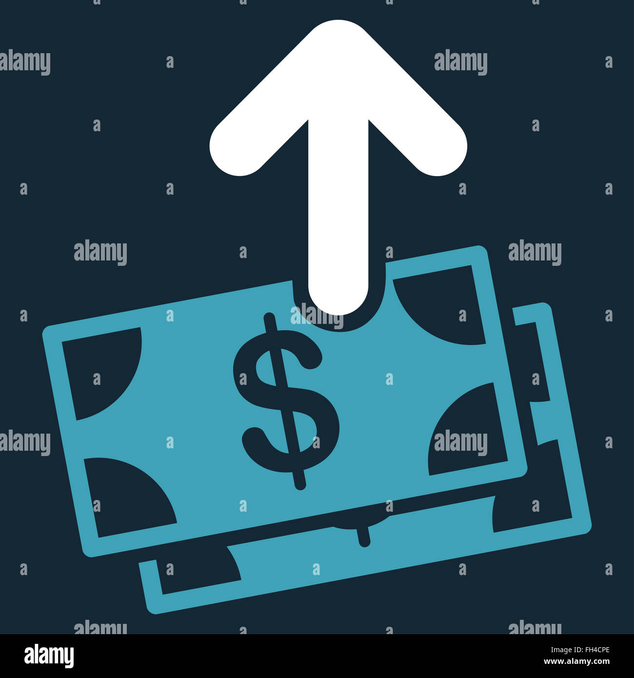 Spend Money Icon Stock Photo - Alamy