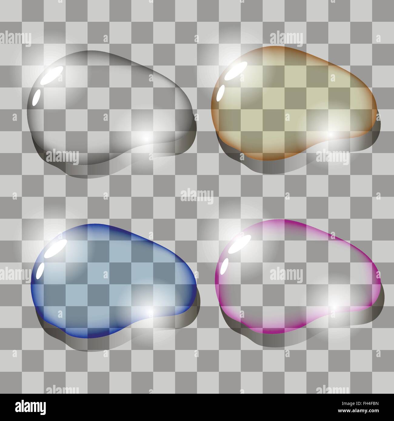 Colorful water surface Stock Vector Images - Alamy