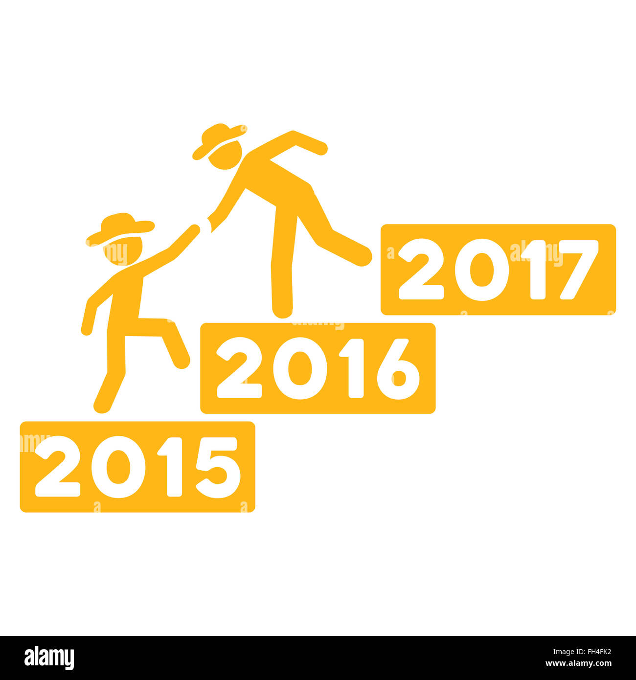 Annual Agent Help Icon Stock Photo - Alamy