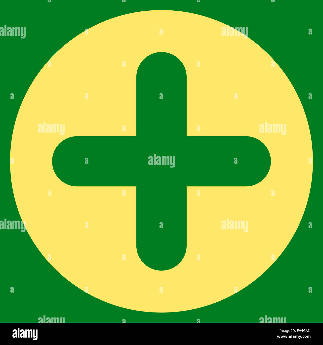 Create flat yellow color icon Stock Photo - Alamy