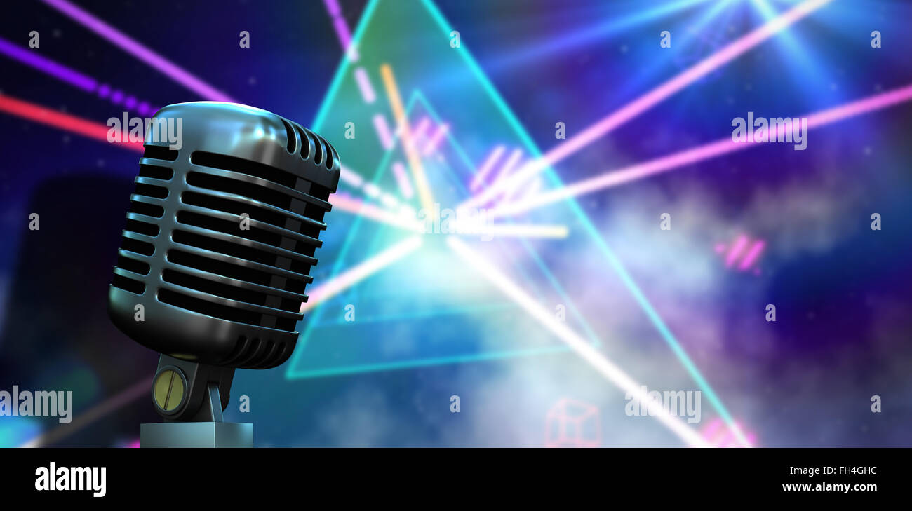 Mic triangle hi-res stock photography and images - Alamy