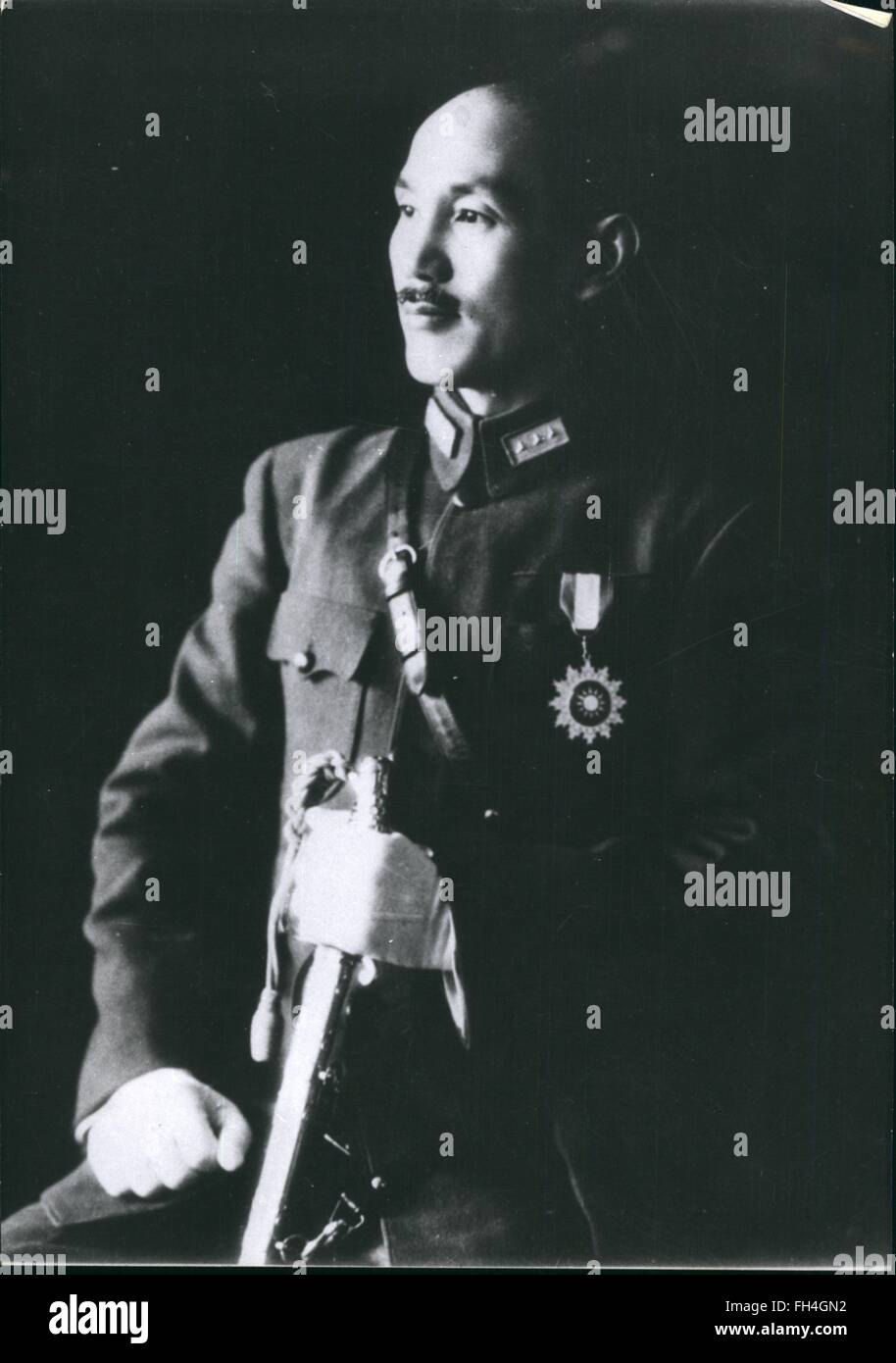 1944 - China - General Chiang Kai Shek(. Credit Image: © Keystone ...