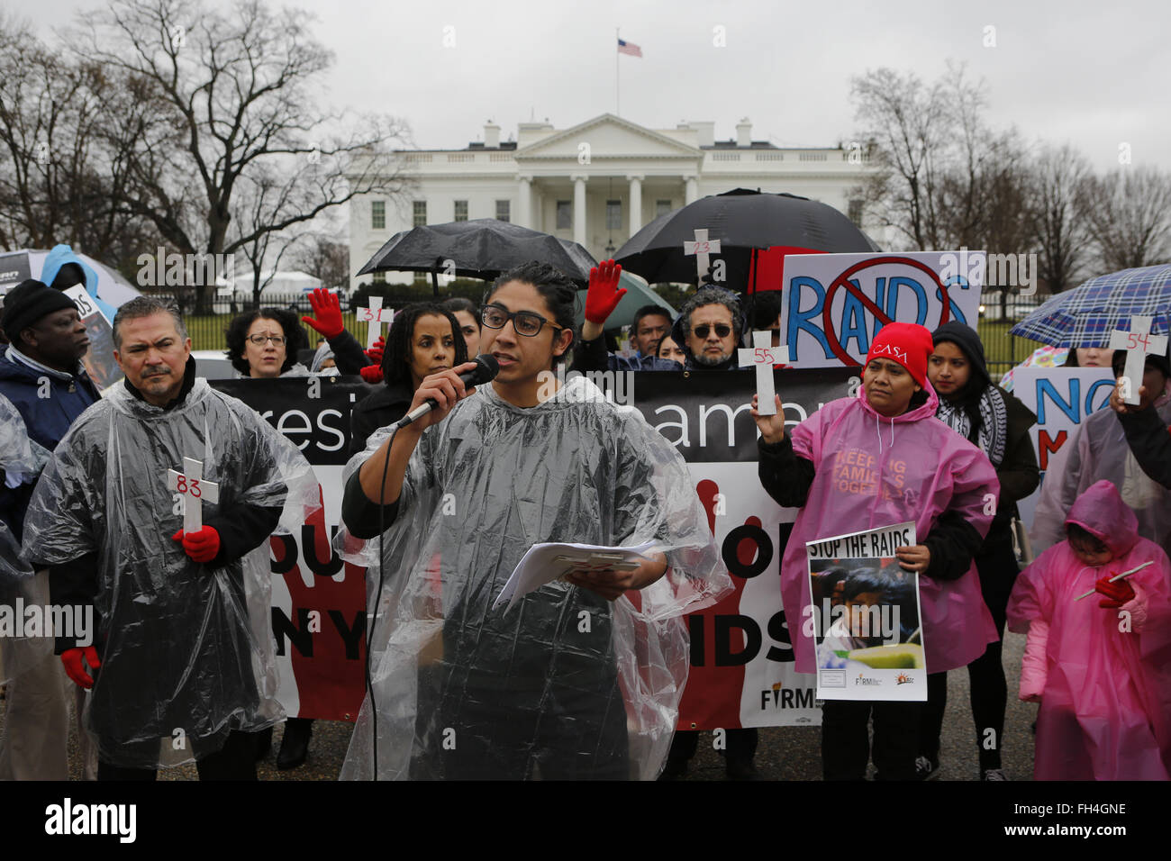 Washington, D.C, USA. 23rd Feb, 2016. Eric Cruz talks in front of the ...