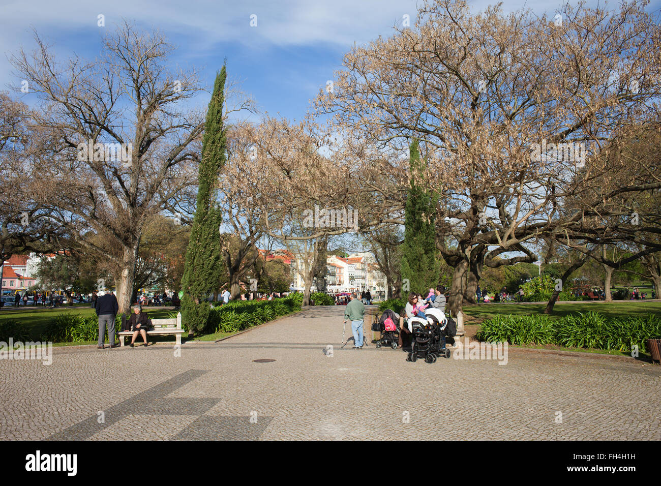 Spring in lisbon hi-res stock photography and images - Alamy
